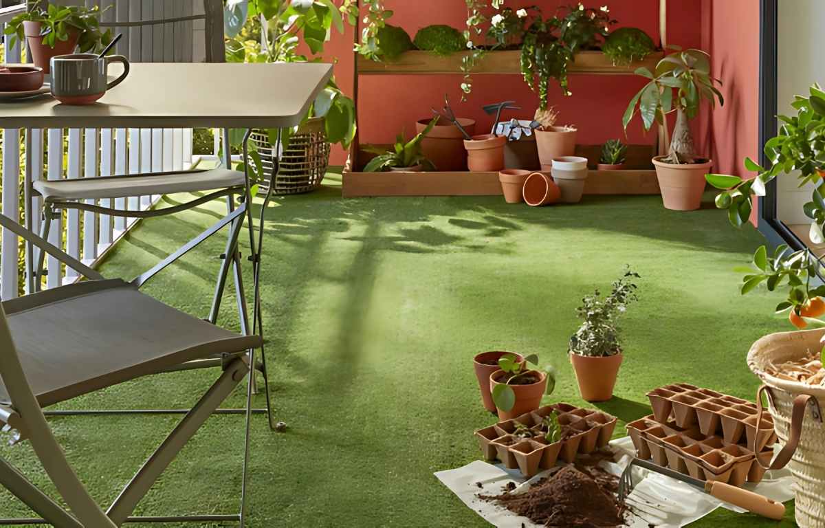 Comment choisir son gazon synthétique : guide balcon & terrasse